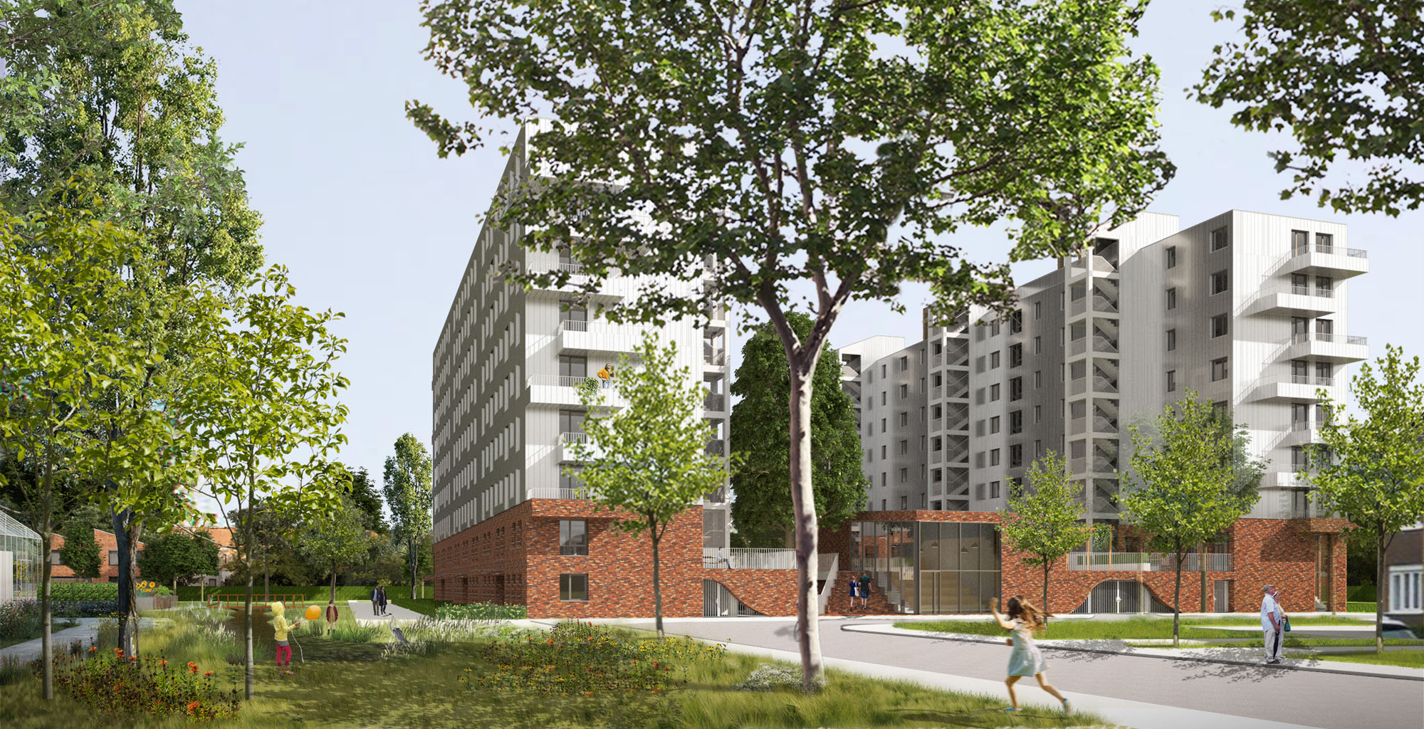 Peter Benoitpark | WOONWERK ARCHITECTEN