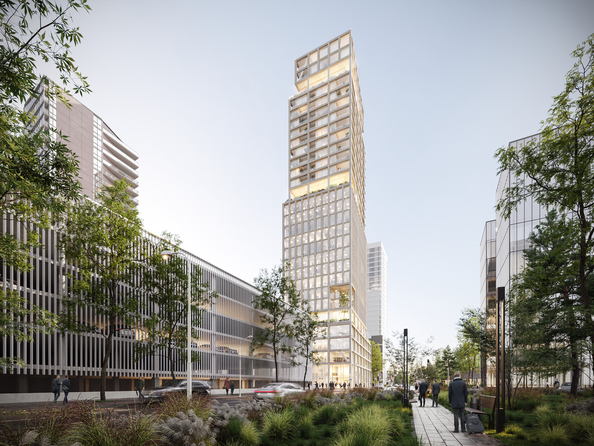 De trappen van Vilnius | WOONWERK ARCHITECTEN